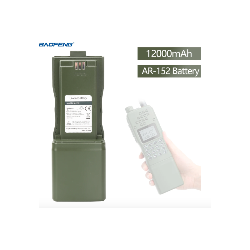 AR-152 Battery for Baofeng Walkie Talkies AR 152.
