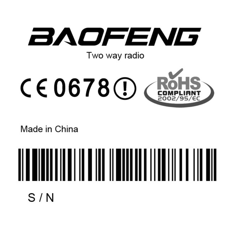 Baofeng UV-5RA Walkie Talkie - Radio VHF/UHF | BAOFENG GERMANY