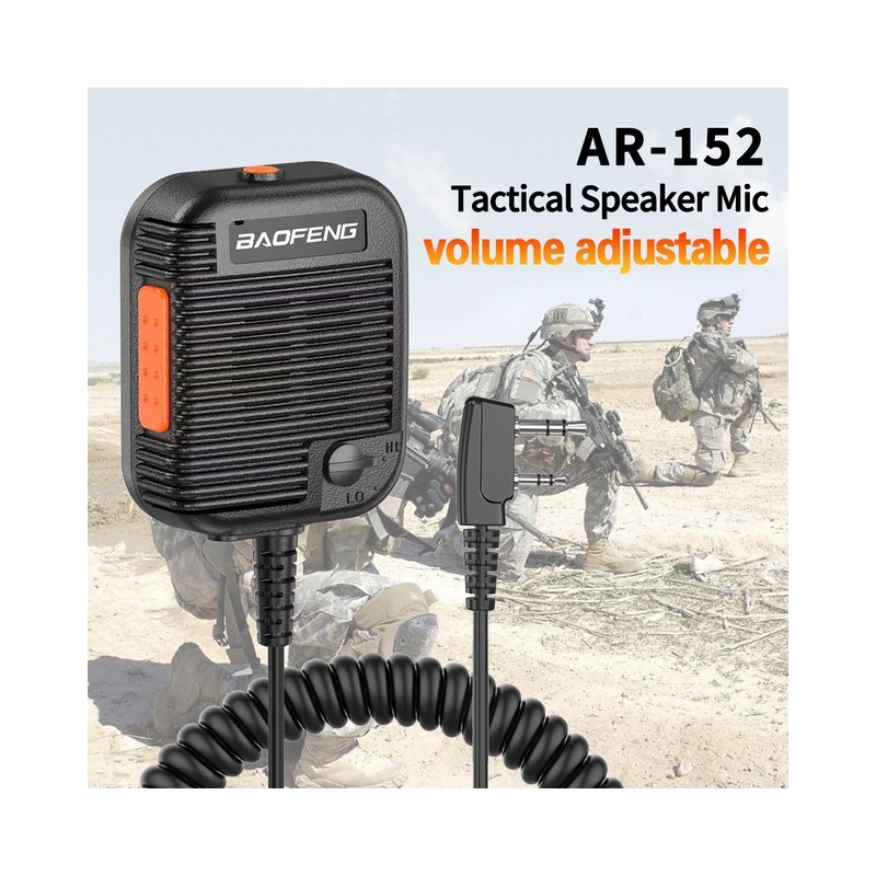 PTT Shoulder Speaker Microphone | BAOFENG DEUTSCHLAND