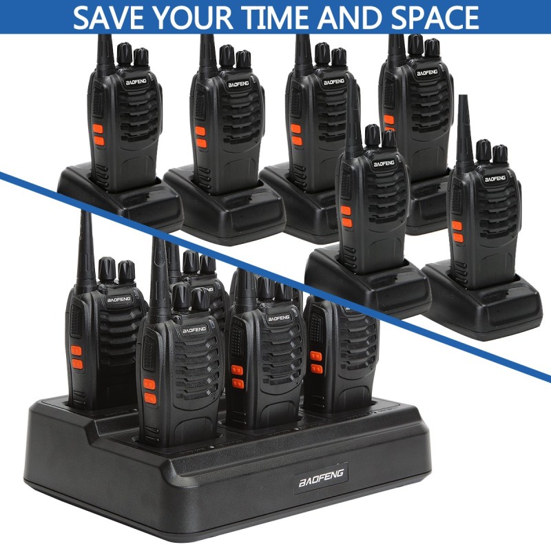 Six-Way Charger Multi for radios BF-888S | BAOFENG DEUTSCHLAND