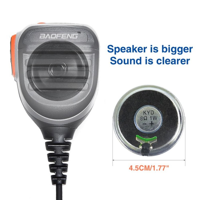 Radio Speaker Mic Microphone PTT | BAOFENG DEUTSCHLAND