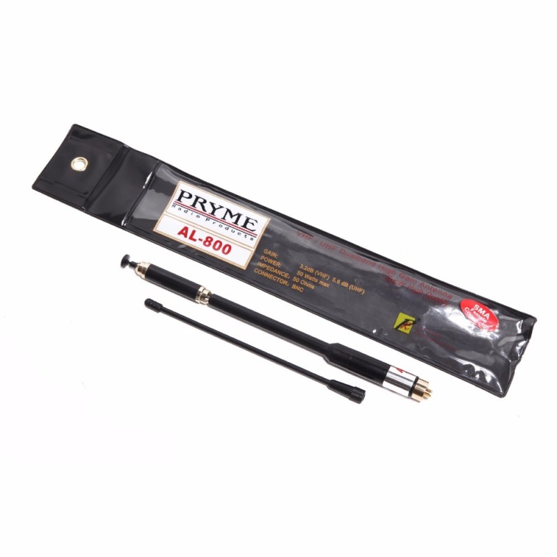 High gain telescopic antenna, for Baofeng radios.| BAOFENG DEUTSCHLAND